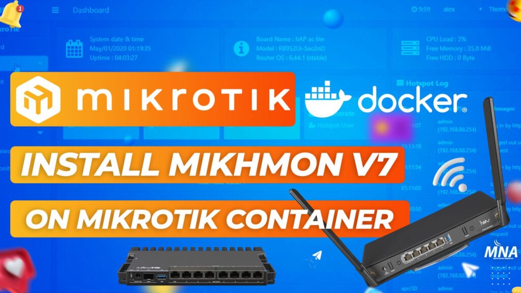 Mikhmon V7 sur contenair Mikrotik – MNATOGO